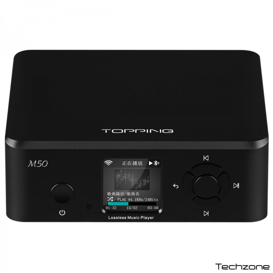 Цифровой музыкальный плеер с Bluetooth и WiFi Topping M50 Black ...