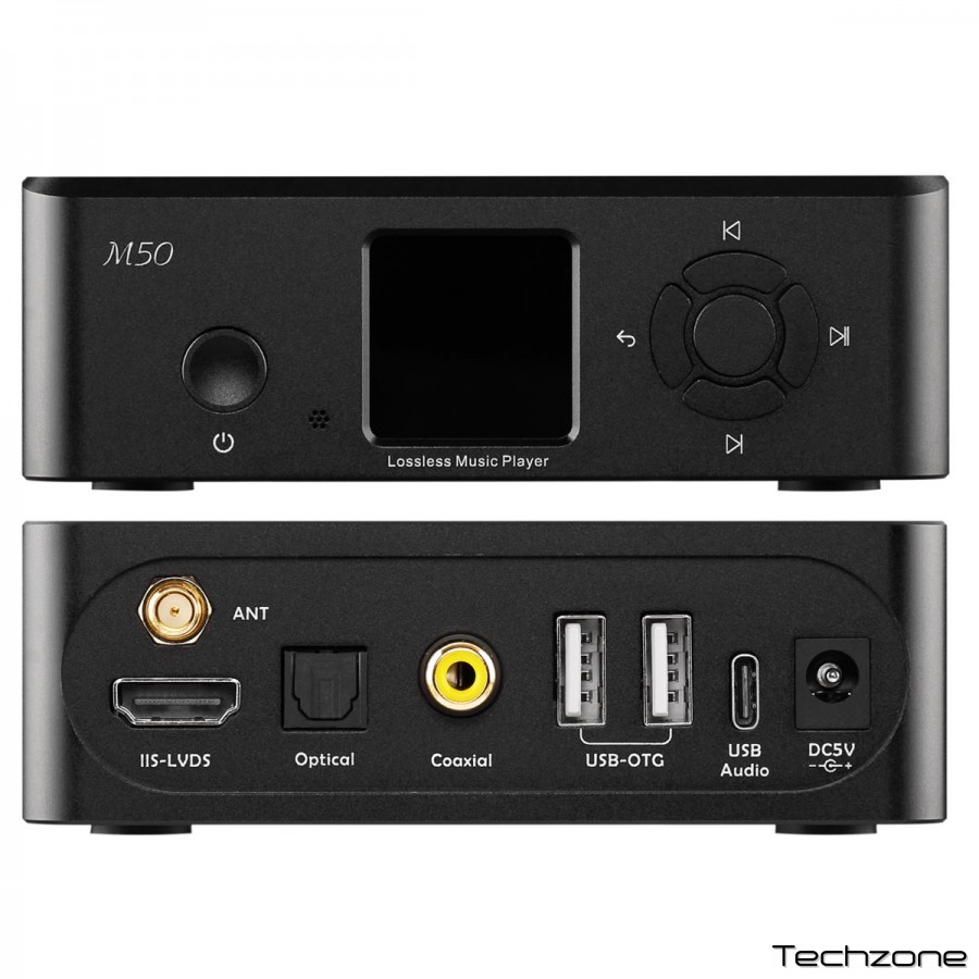 Цифровой музыкальный плеер с Bluetooth и WiFi Topping M50 Black ...