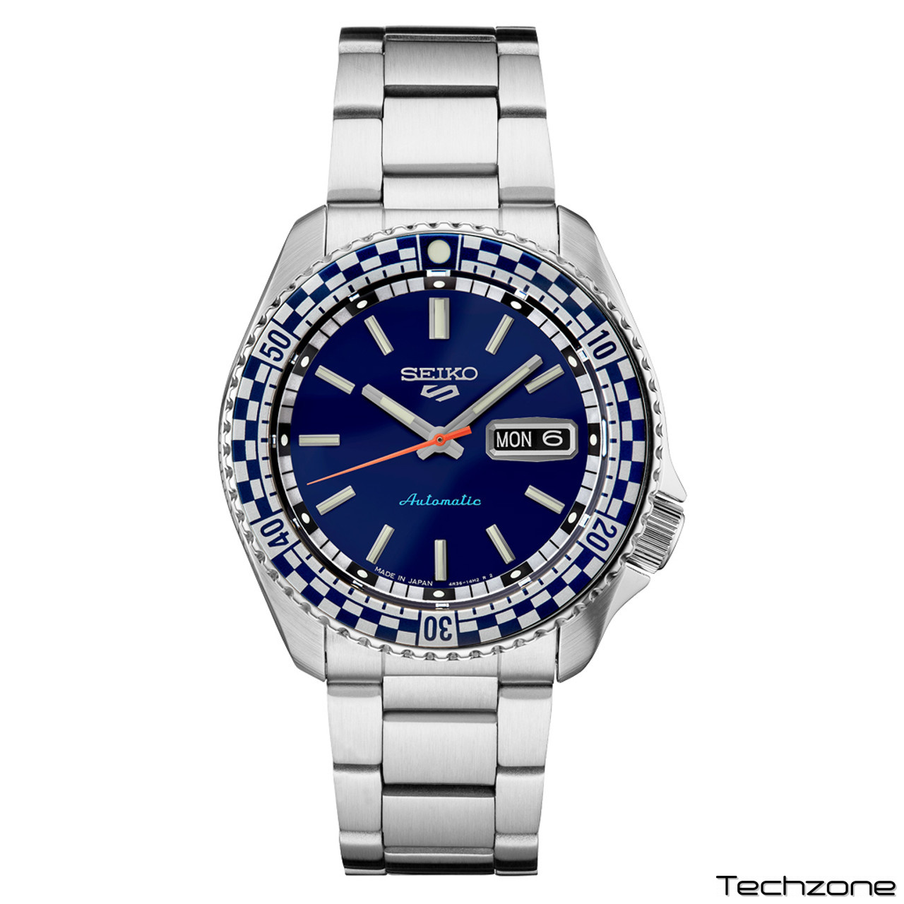 Мужские часы Seiko 5 Sports Checker Flag Special Edition SRPK65K1 ...